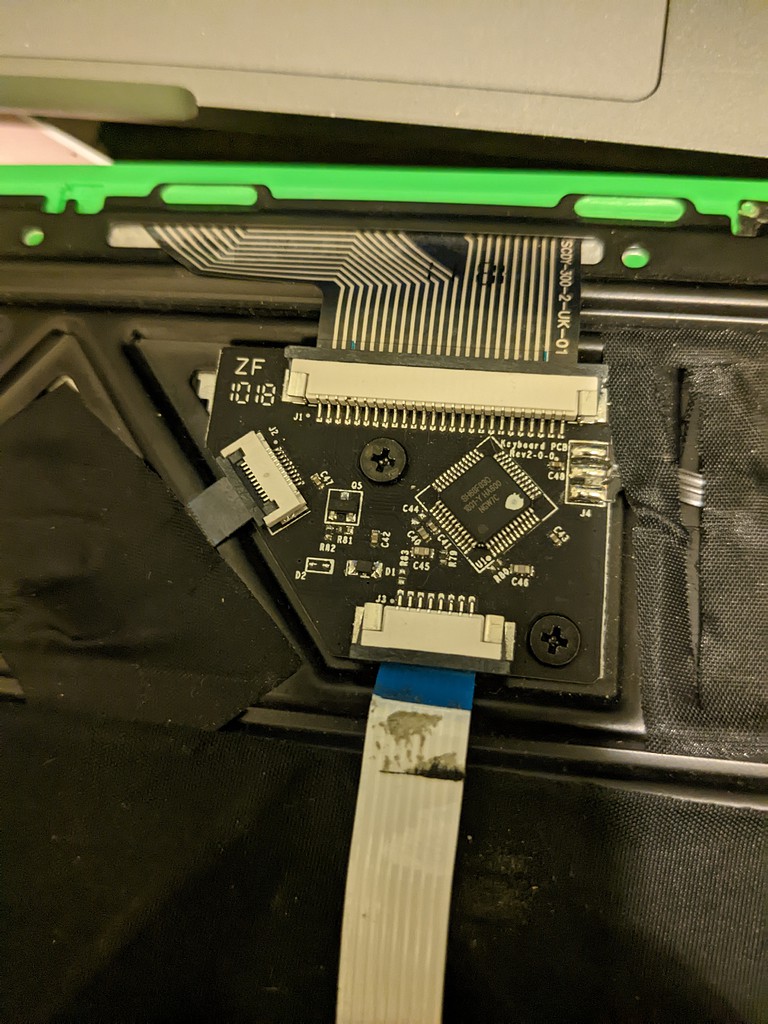 Pinout of the keyboard/touchpad controller - pi-top forum